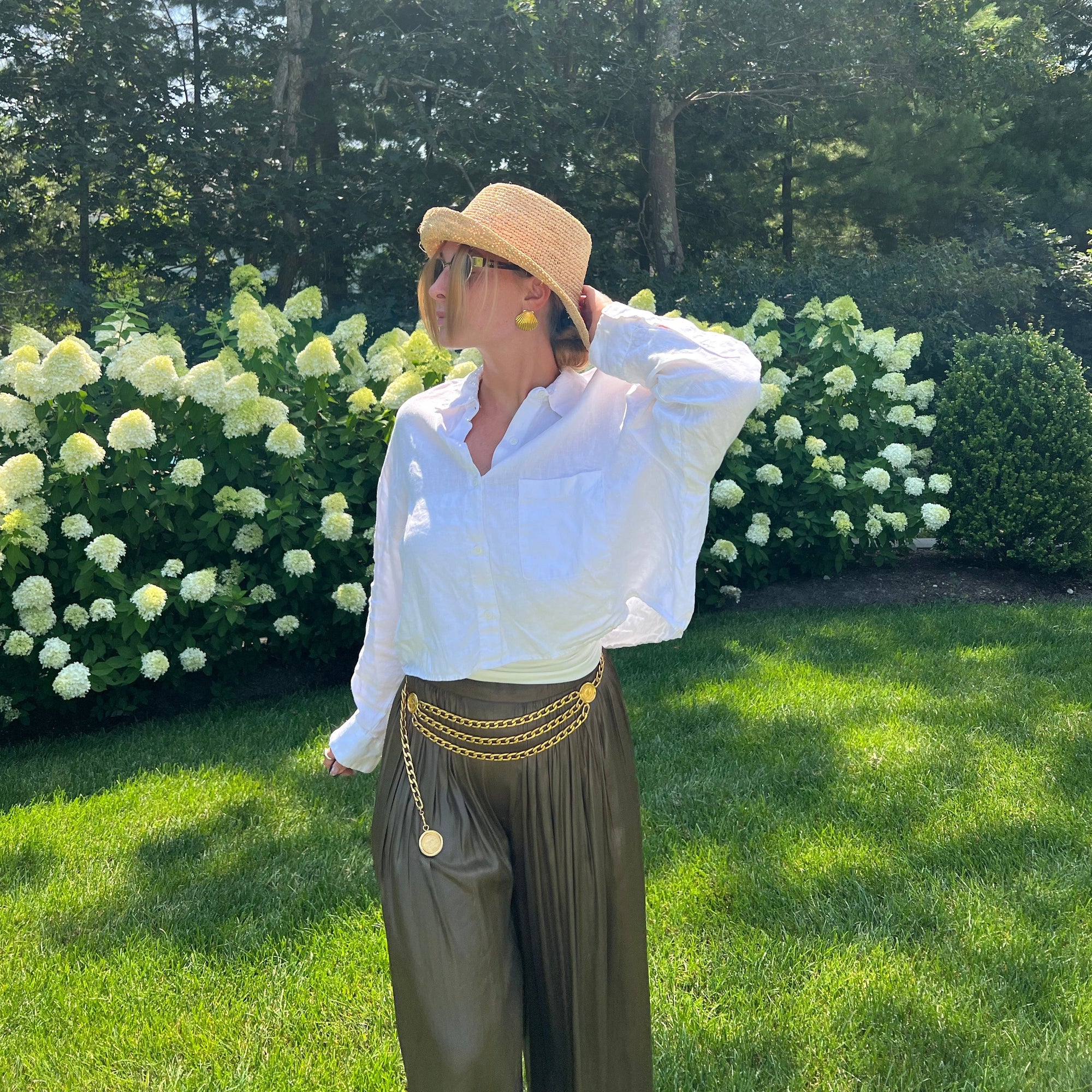 Chanel Vintage Chain Link Belt 90s